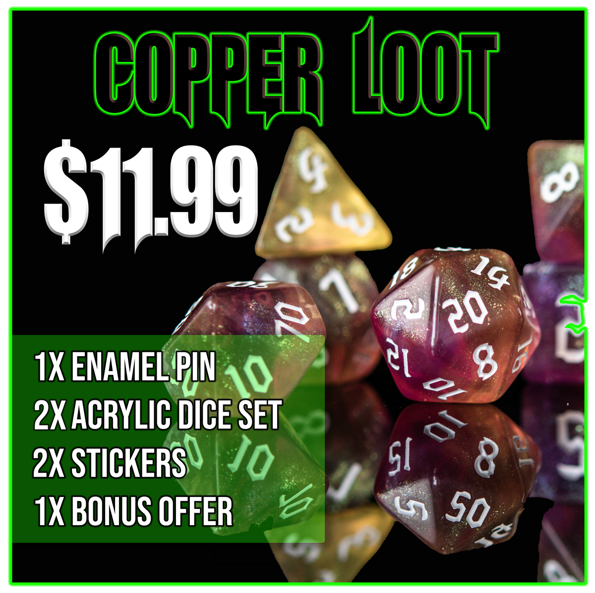 Copper Loot | Subscription Box – Misty Mountain Gaming