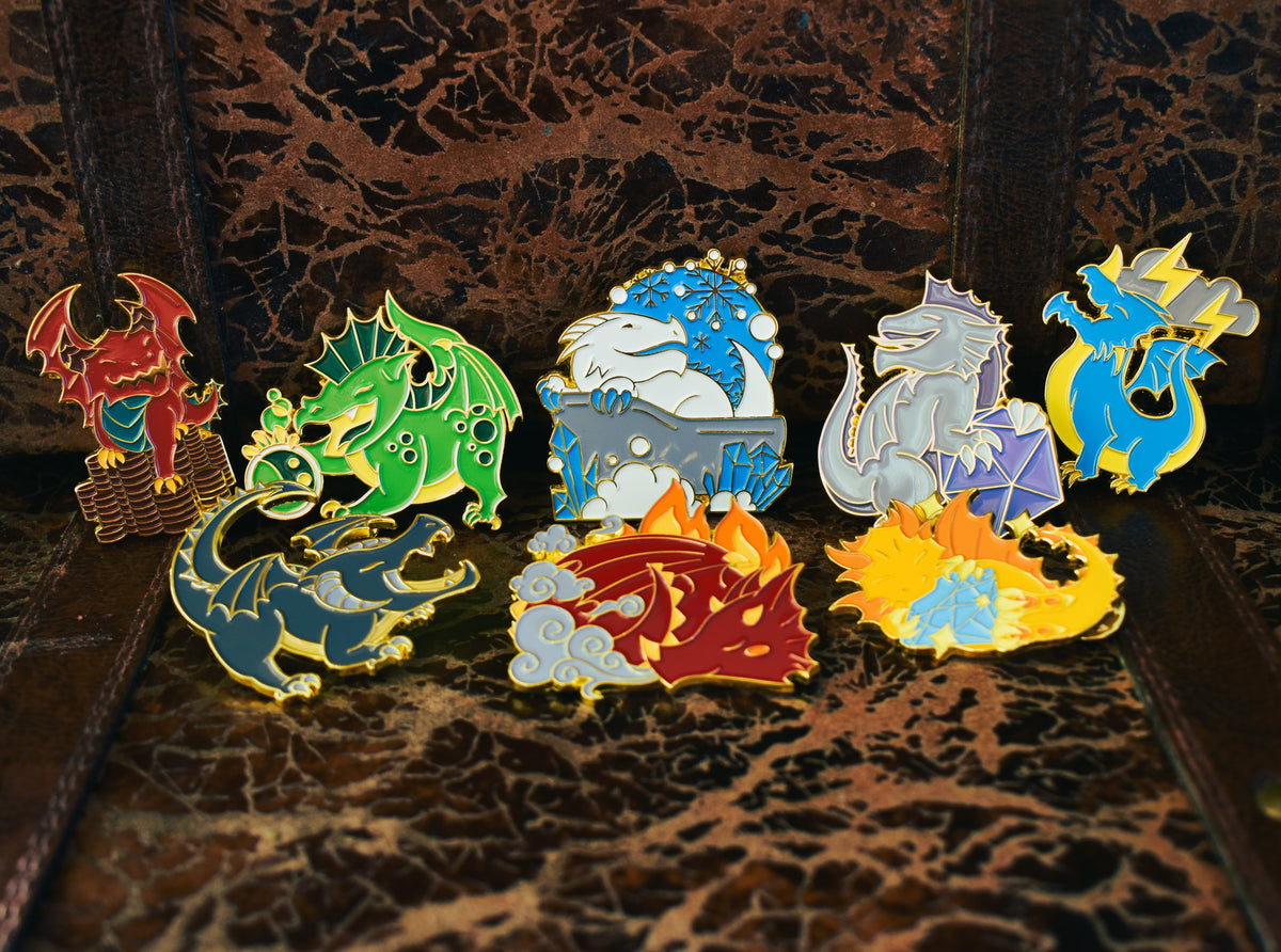 Dragon Pins – Misty Mountain Gaming