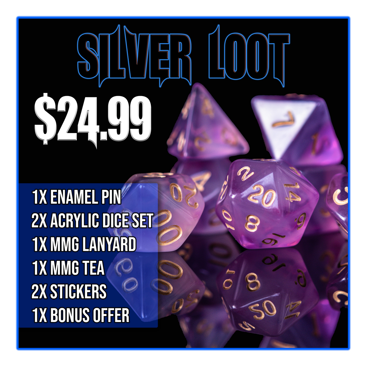 Silver Loot | Subscription Box – Misty Mountain Gaming